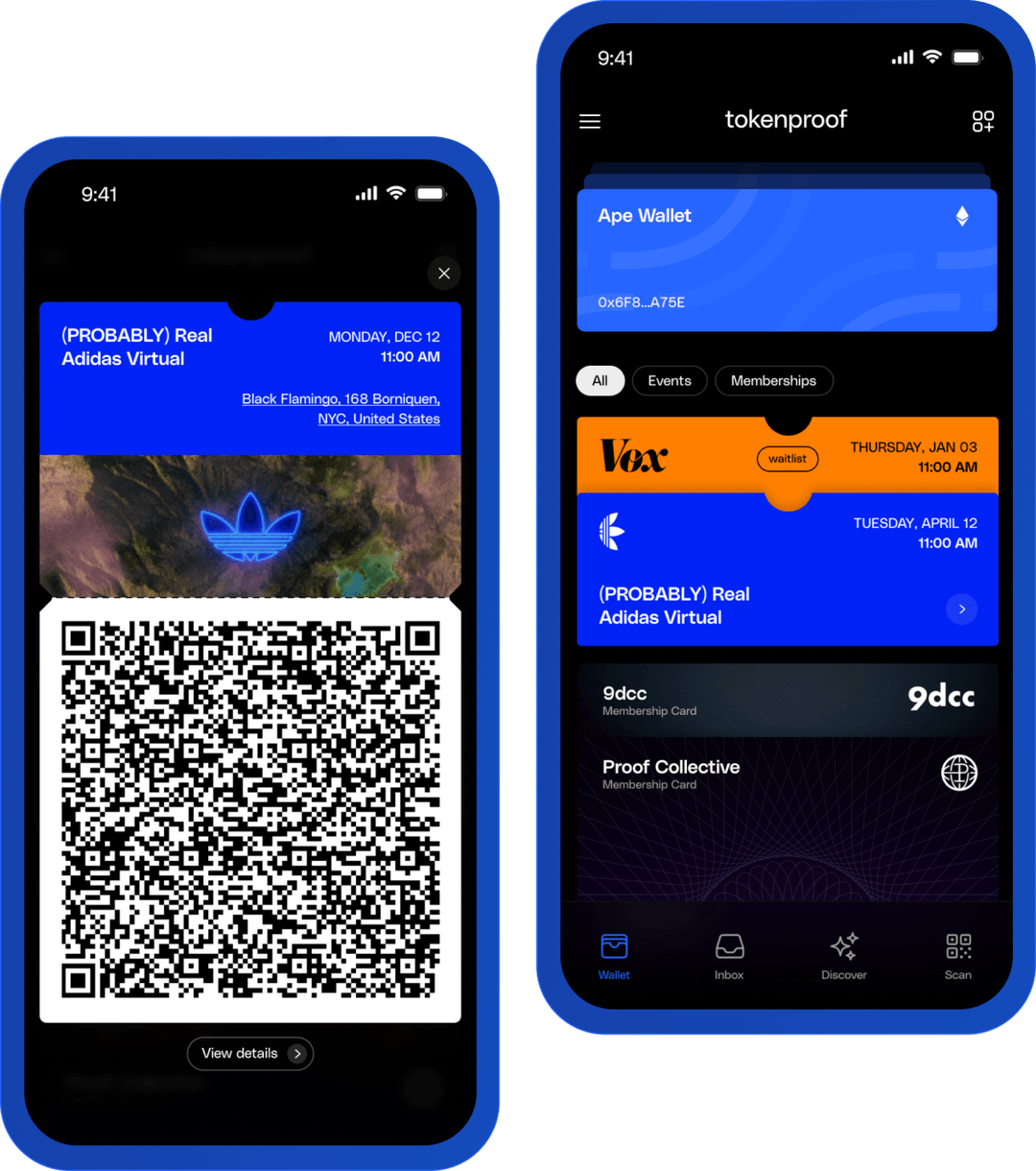 tokenproof - Events and Experiences